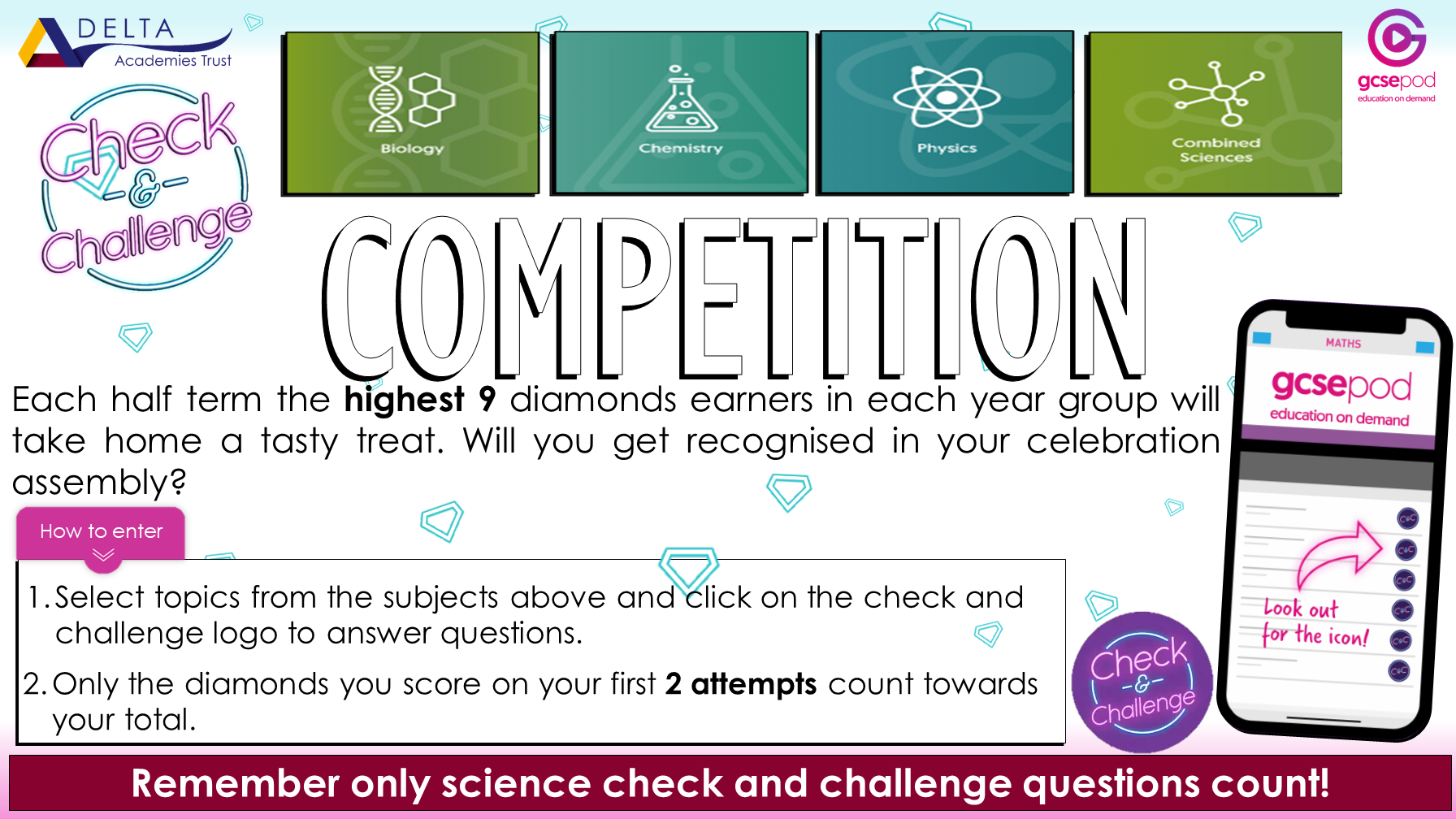 Science Check & Challenge - Don Valley Academy