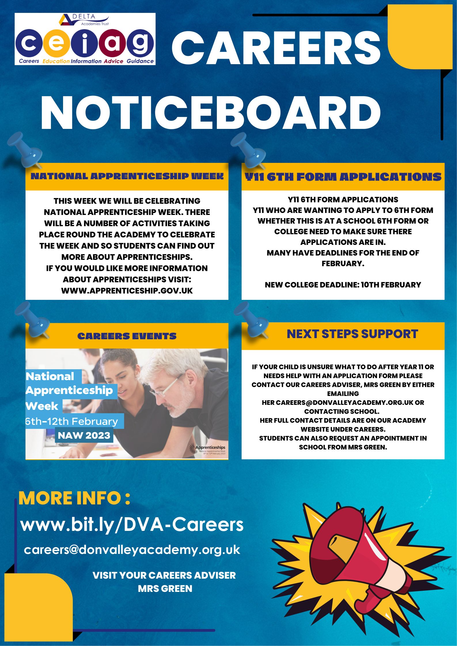 Careers Update - Don Valley Academy